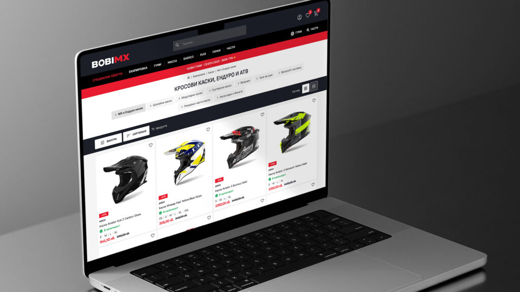BobiMX + RIZN → Хибридна B2C/B2B платформа за мото екипировка и аксесоари